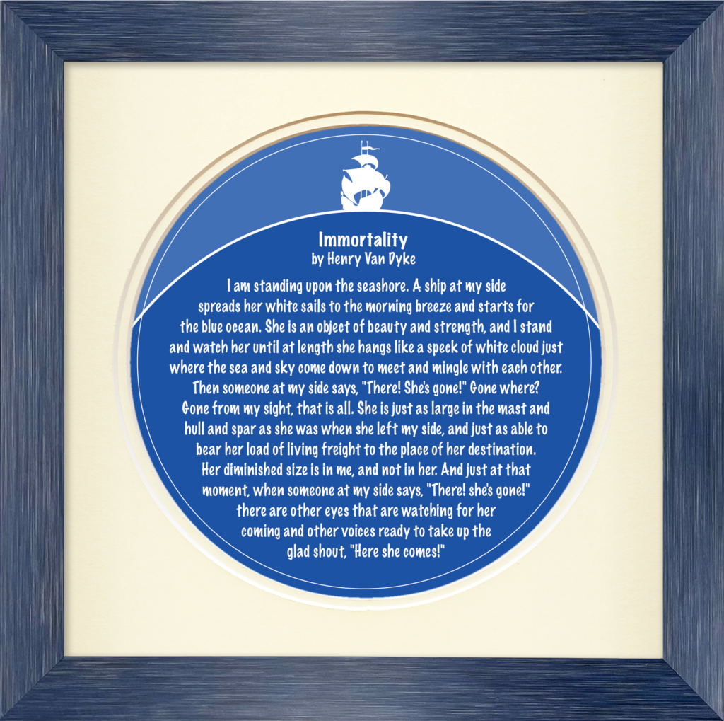 Parable of Immortality - Calligraphy by Michael Noyes